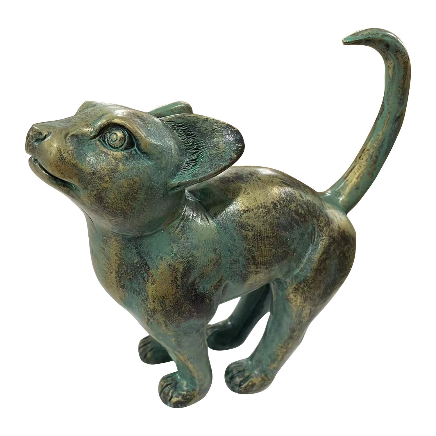 Luluy Beautiful Jagu-Ar Statue With Rounded Back Garden Decor, Ornament ...