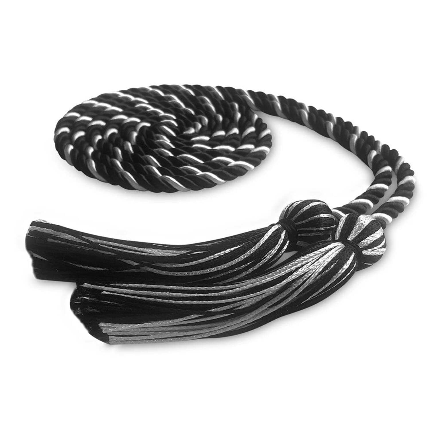 Luluy Graduation Single Graduation Honor Cord Black/White,Graduation ...
