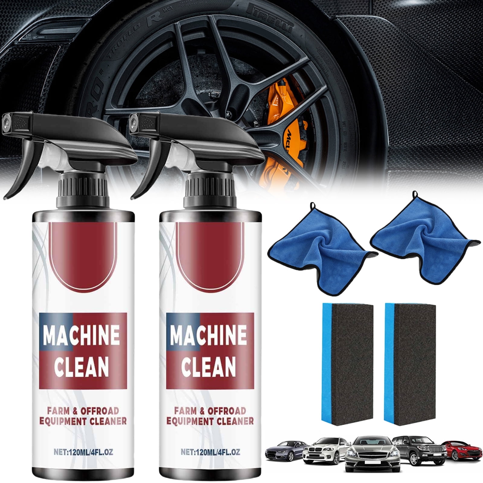 Luluy Heavy-Duty Outdoor All Purpose Cleaner, Professional Farm ...