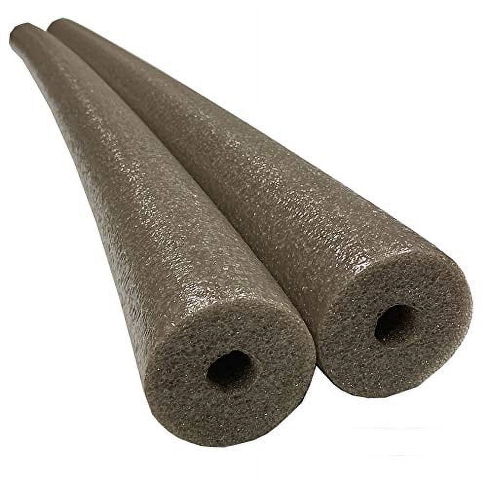 Luluy Jumbo Foam Multipurpose Swimming Pool Noodle Float, Brown, 2 Pack ...