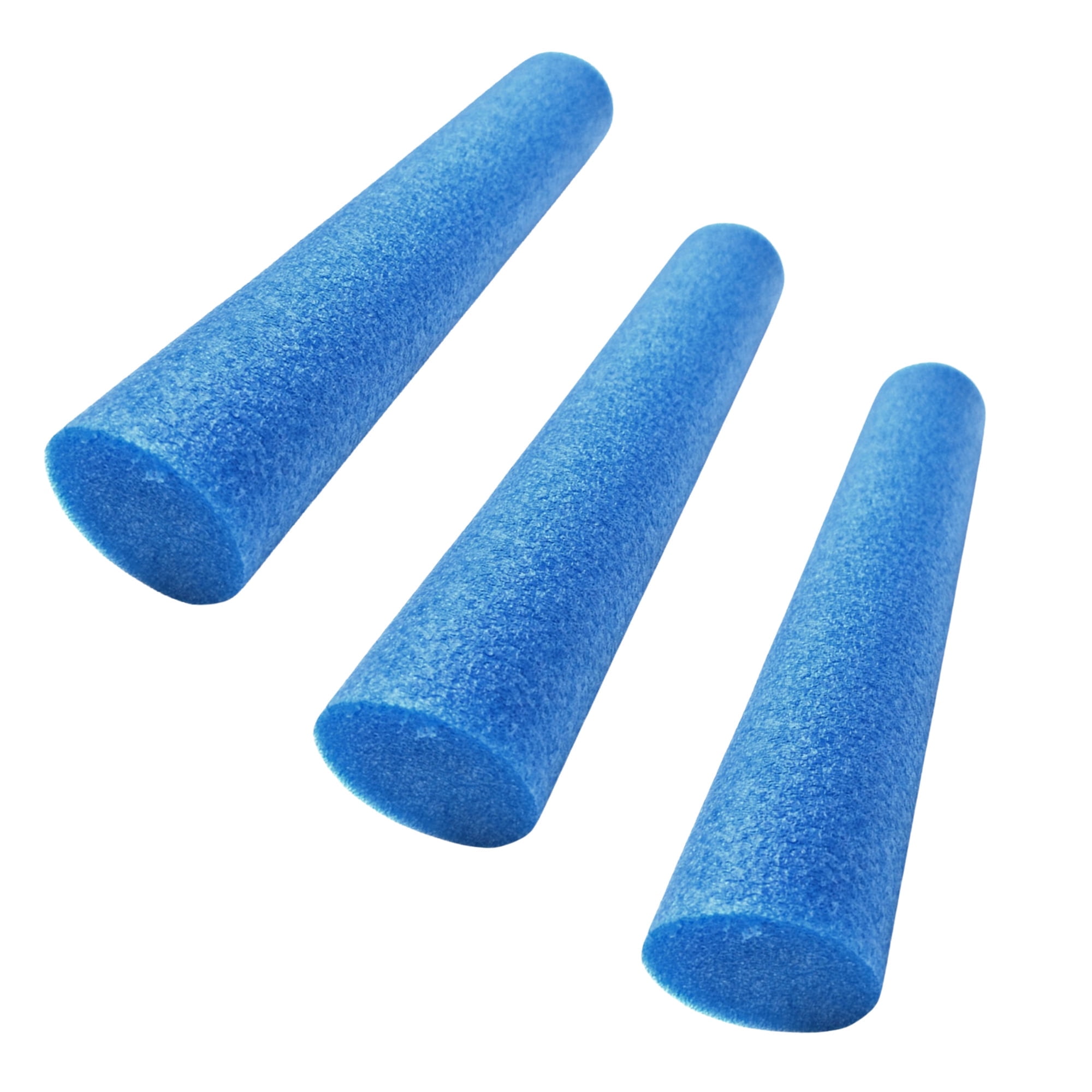 Luluy Lightweight Unisex Pool Noodle, Pe Foam, Blue, 51.18", 3 Pack ...