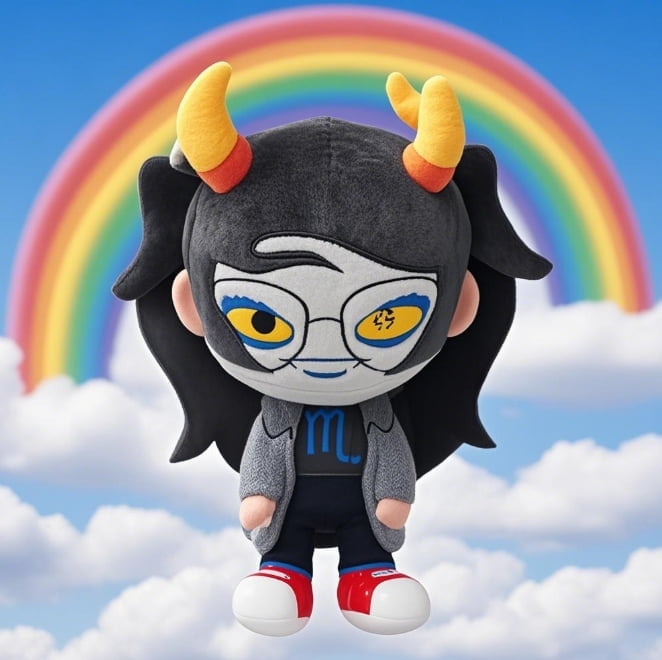 Luluy Limited Edition 7 Homestuck Plush - Vriska Serket Ms Paint ...