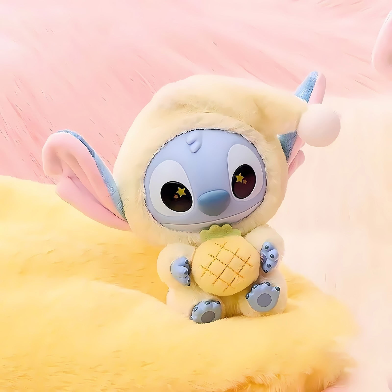 Luluy Miniso Stitch Eat Something Before Sleep Series Vinyl Figure ...