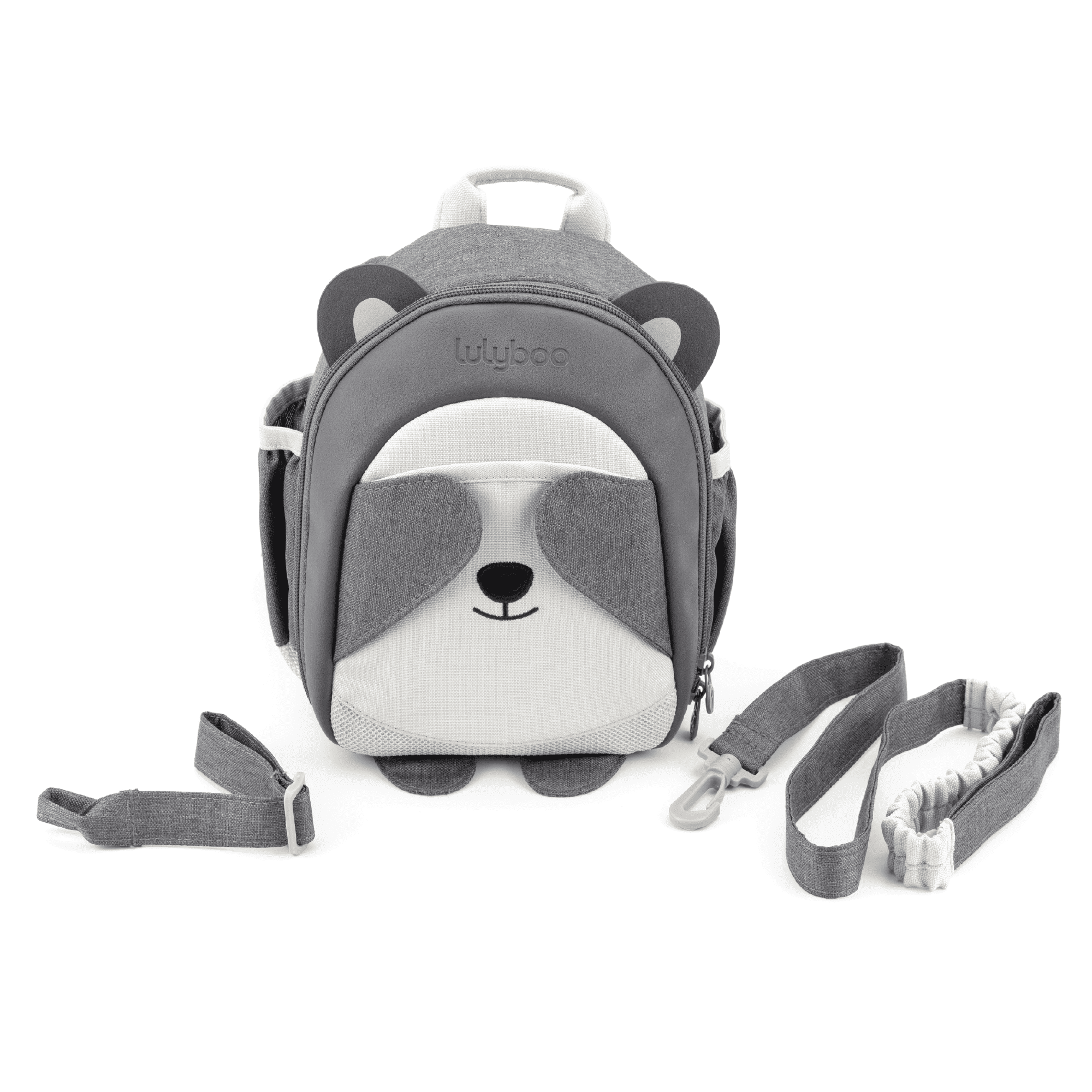 LulyBoo Toddler Safety Harness Backpack with Detachable Leash, Panda ...