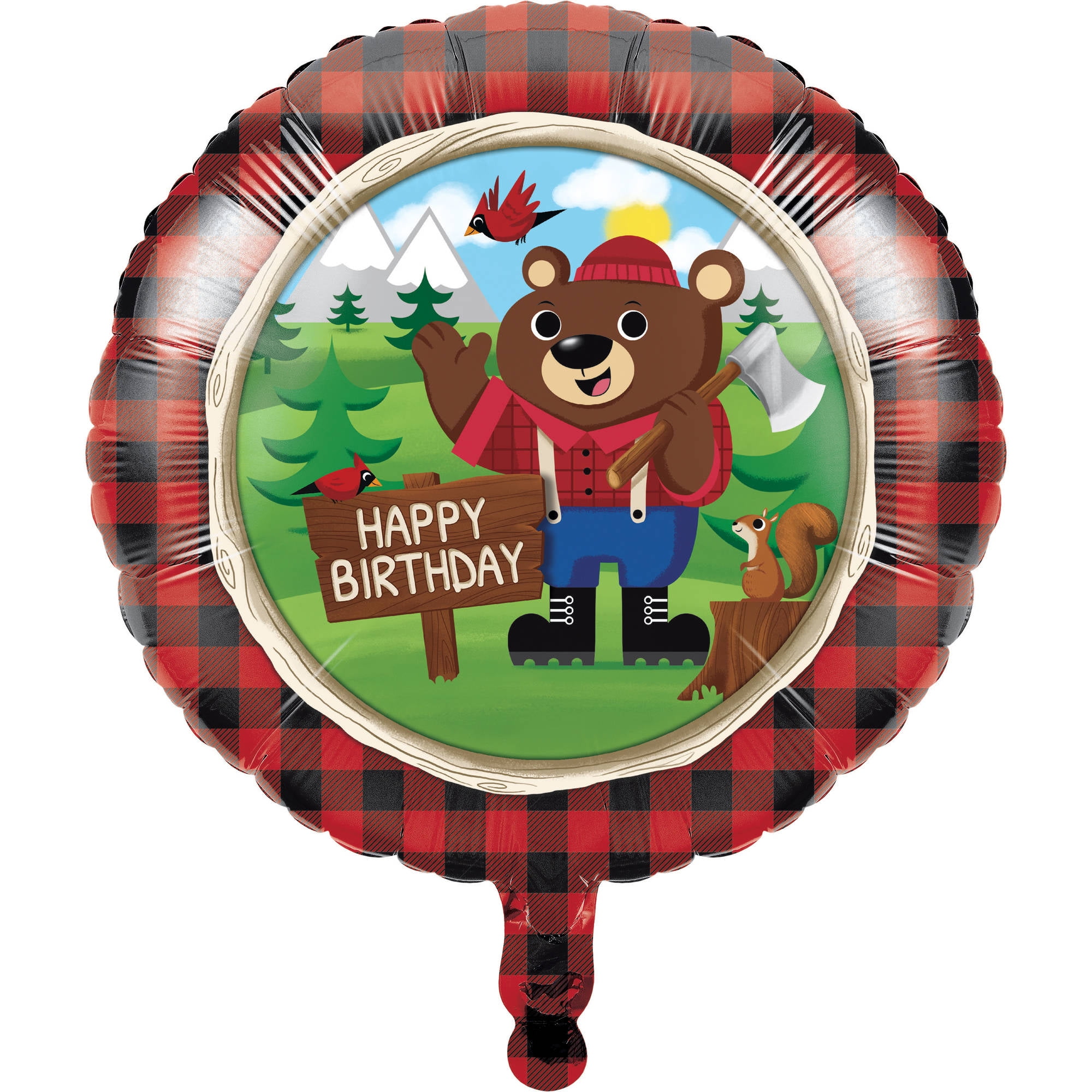 Lum-Bear-Jack Mylar Balloon, Each - Walmart.com