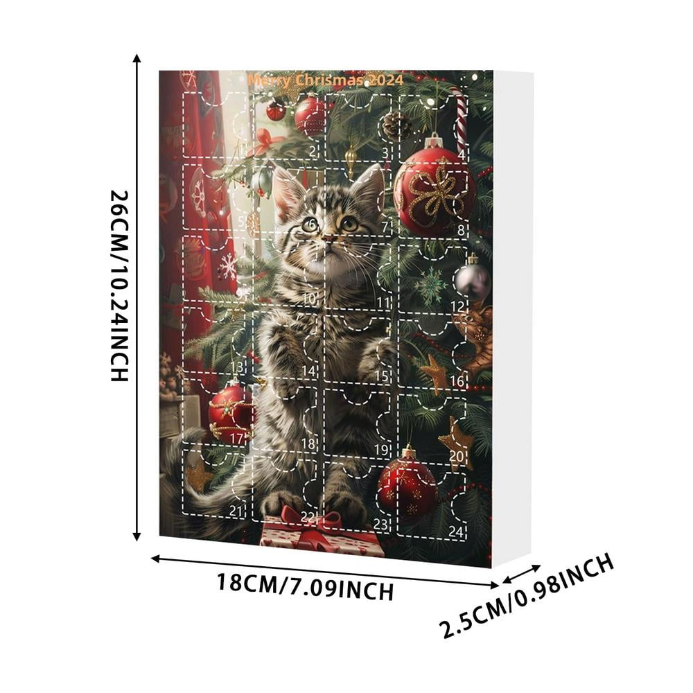 Luma 2D Flat Cat Christmas Advent Calendar 2025 – Countdown Calendar ...
