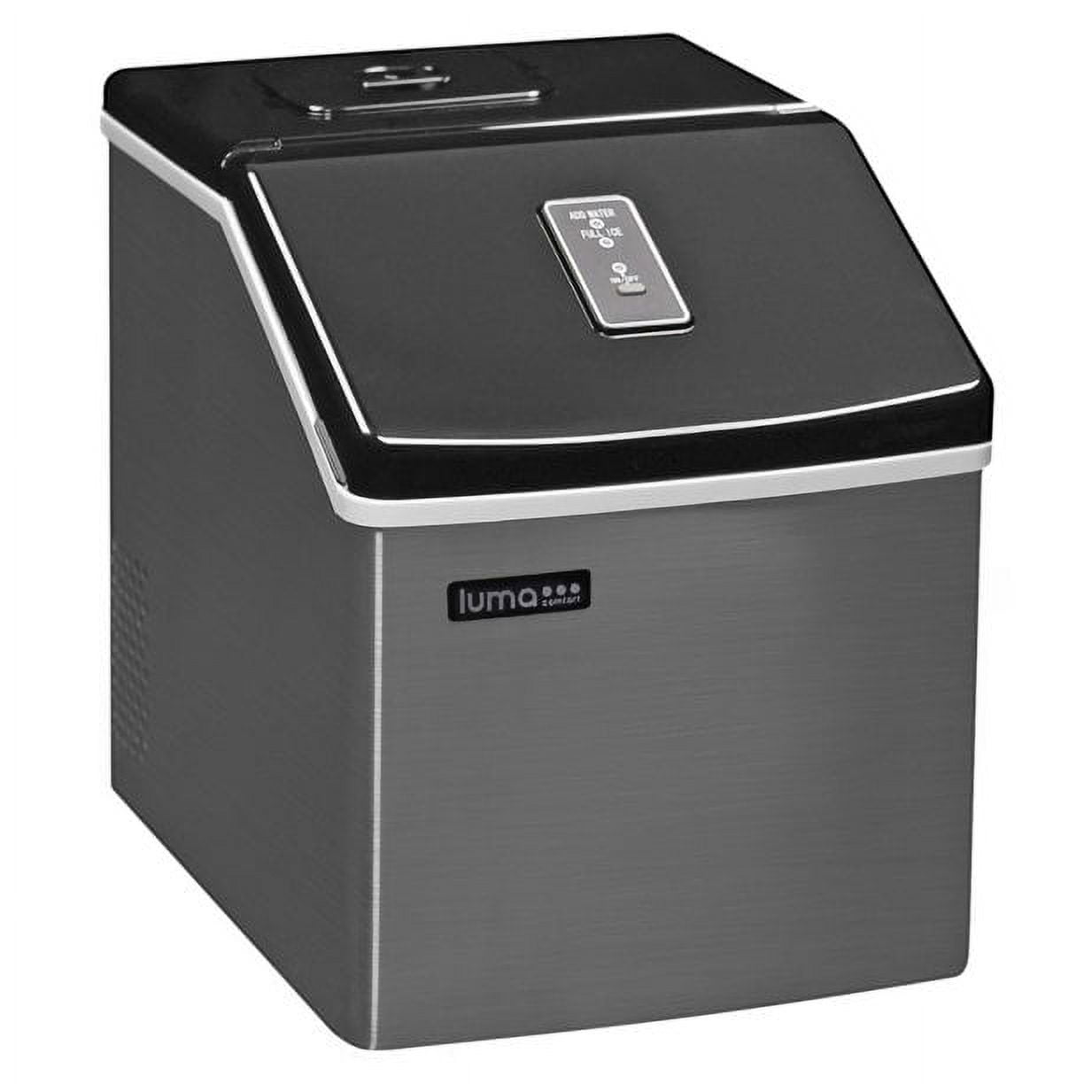 Luma Comfort Clear Ice Cube Maker Machine - First Cubes In 15 Minutes ...