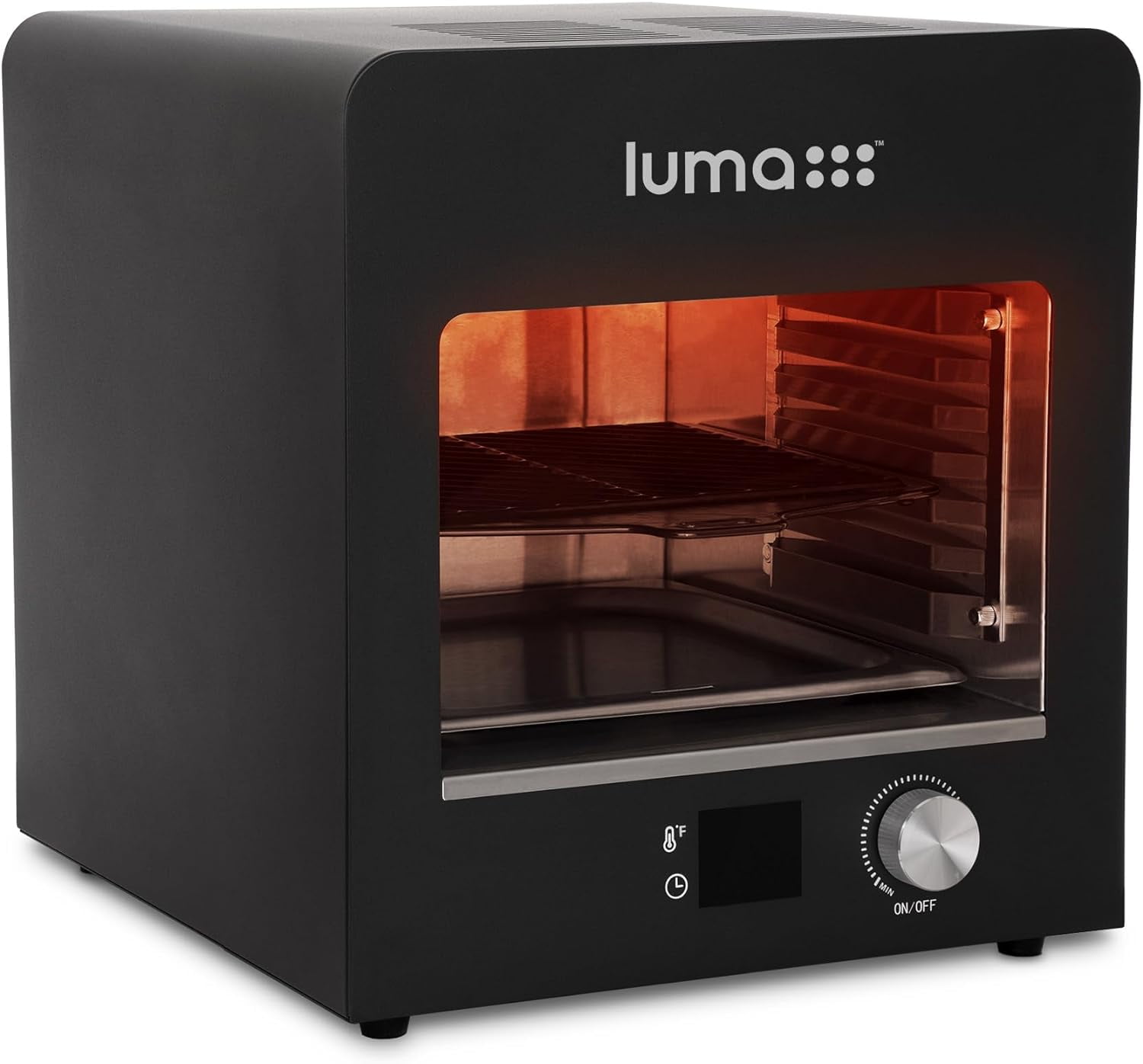 Luma Electric Steak Grill, Portable Indoor Countertop Oven with Griddle ...