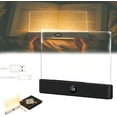 Luma Lit Book Light, Smart Dimmable USB Rechargeable Flat Panel LED ...