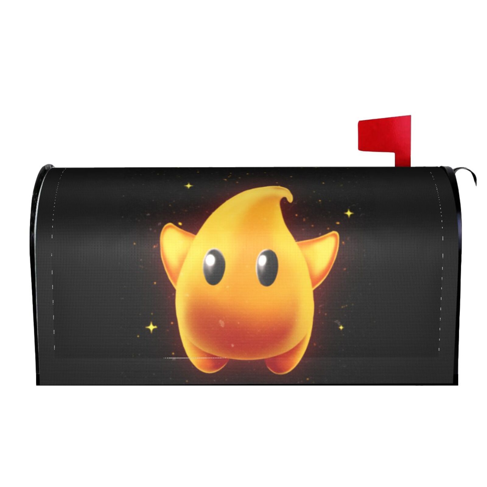 Luma Mario Star In Procreate Cartoon Character Mailbox Cover Magnetic ...