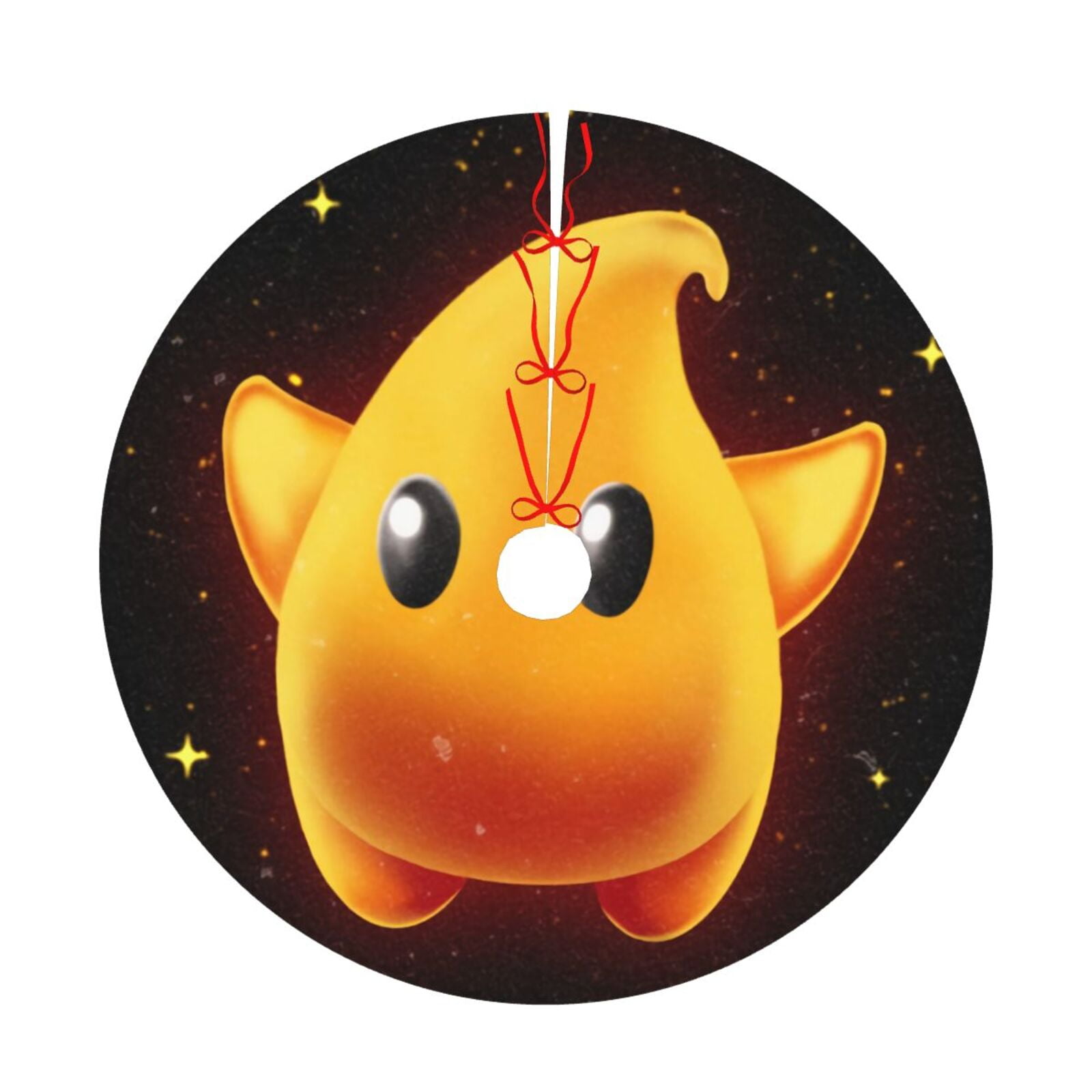 Luma Mario Star In Procreate Christmas Tree Skirt 36 Inch,Soft and ...