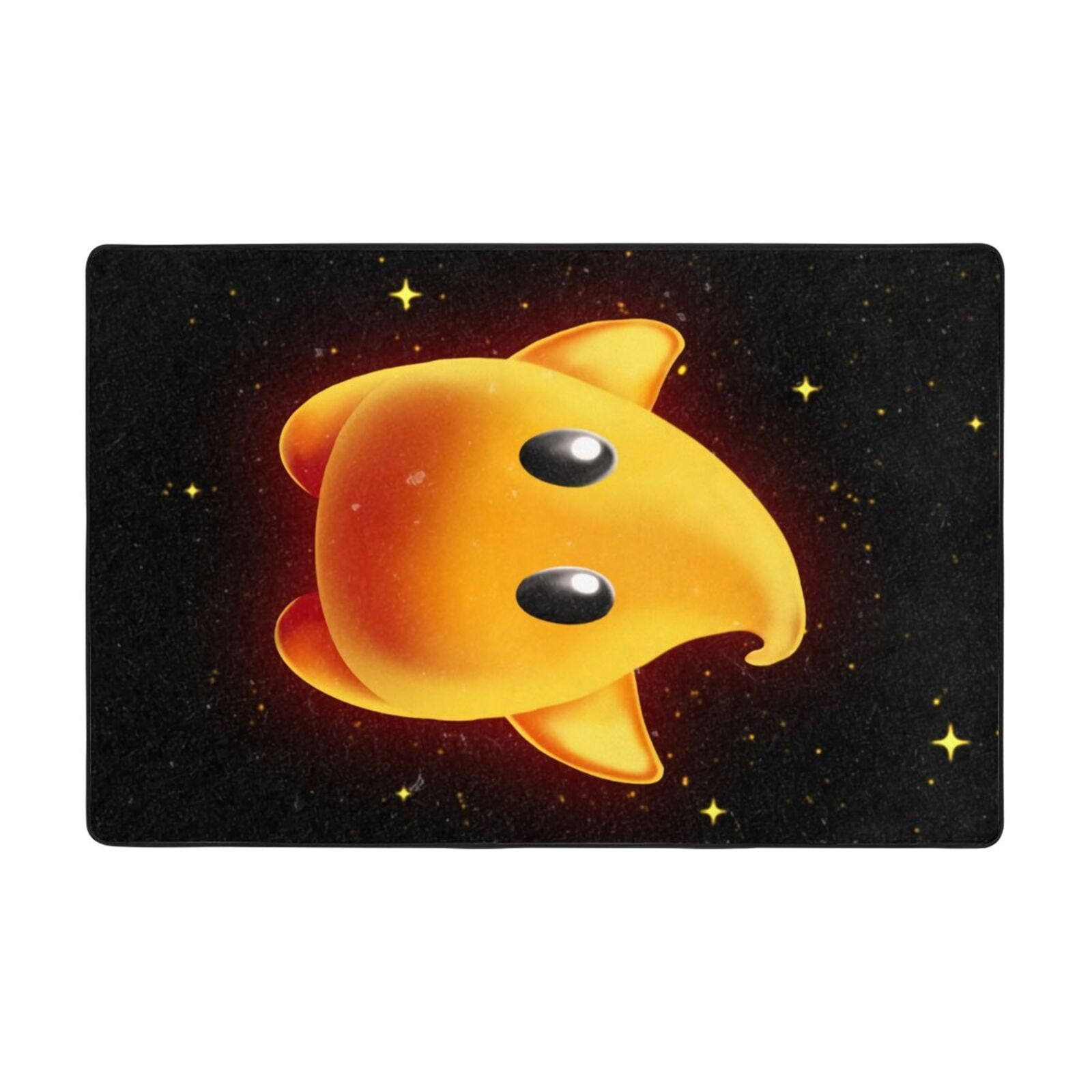 Luma Mario Star in Procreate Gamer Rug Room Non-Slip Gaming Rug Cool ...