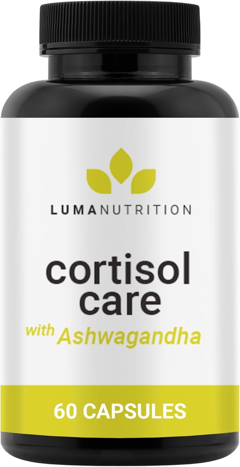 Luma Nutrition Cortisol Supplement, Ashwagandha and L-Theanine, Stress ...