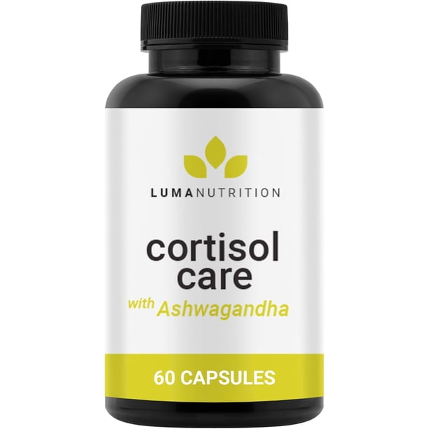 Luma Nutrition Cortisol Supplement - Ashwagandha Supplement + L ...