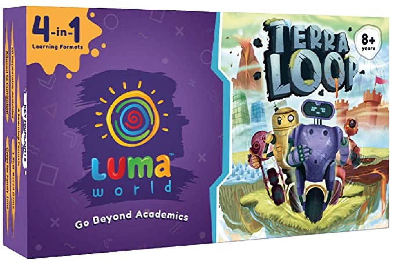 Luma World Terra Loop 4 in 1 Educational Board STEM Activity Kit for 8 ...