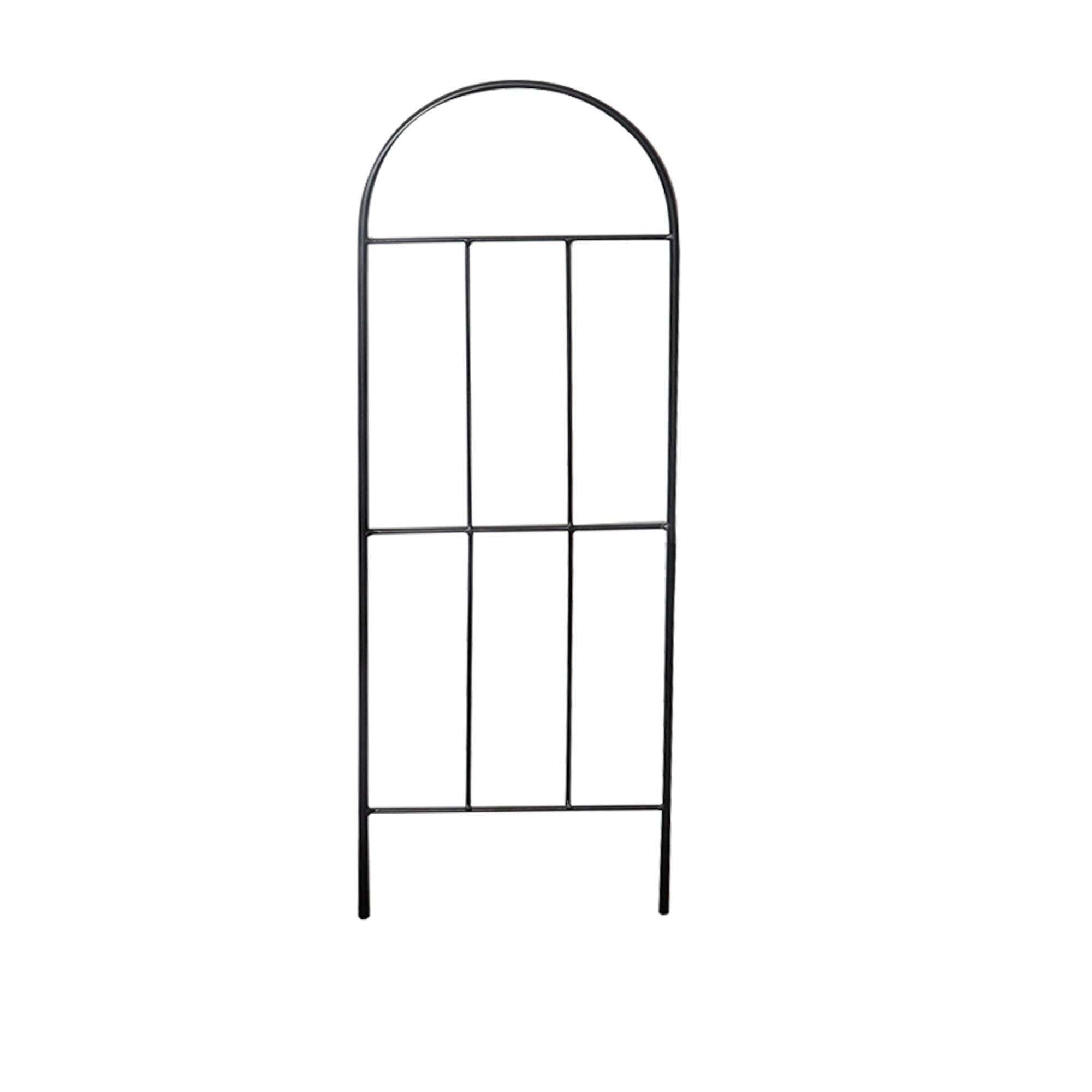 LumaBase 36 in. Free Standing Metal Garden Trellis for Climbing Flowers ...