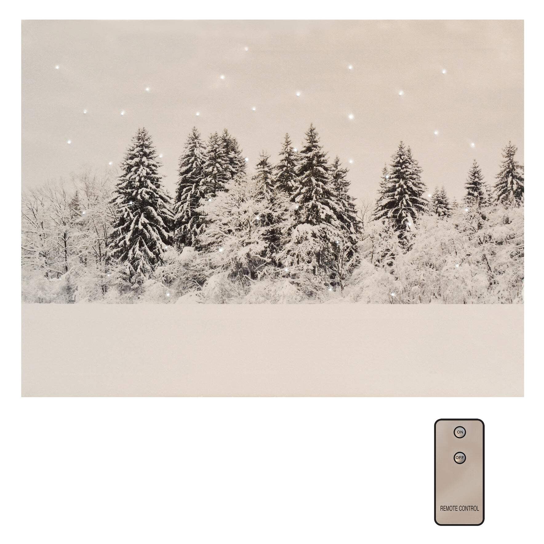 LumaBase Holiday & Seasonal Battery Operated LED Lighted Wall Art with ...