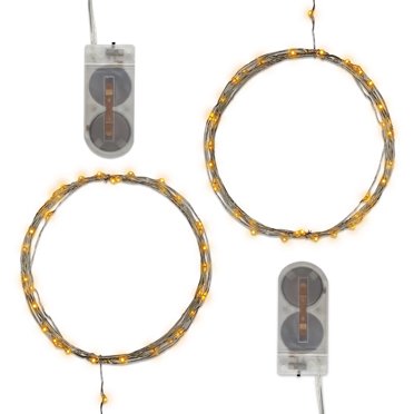 9.8x9.8ft Window Curtain String Lights, EEEkit 300 LED Plug-in Fairy ...