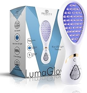 LumaGlow Blue LED Light Therapy by Project E Beauty | Anti Acne ...
