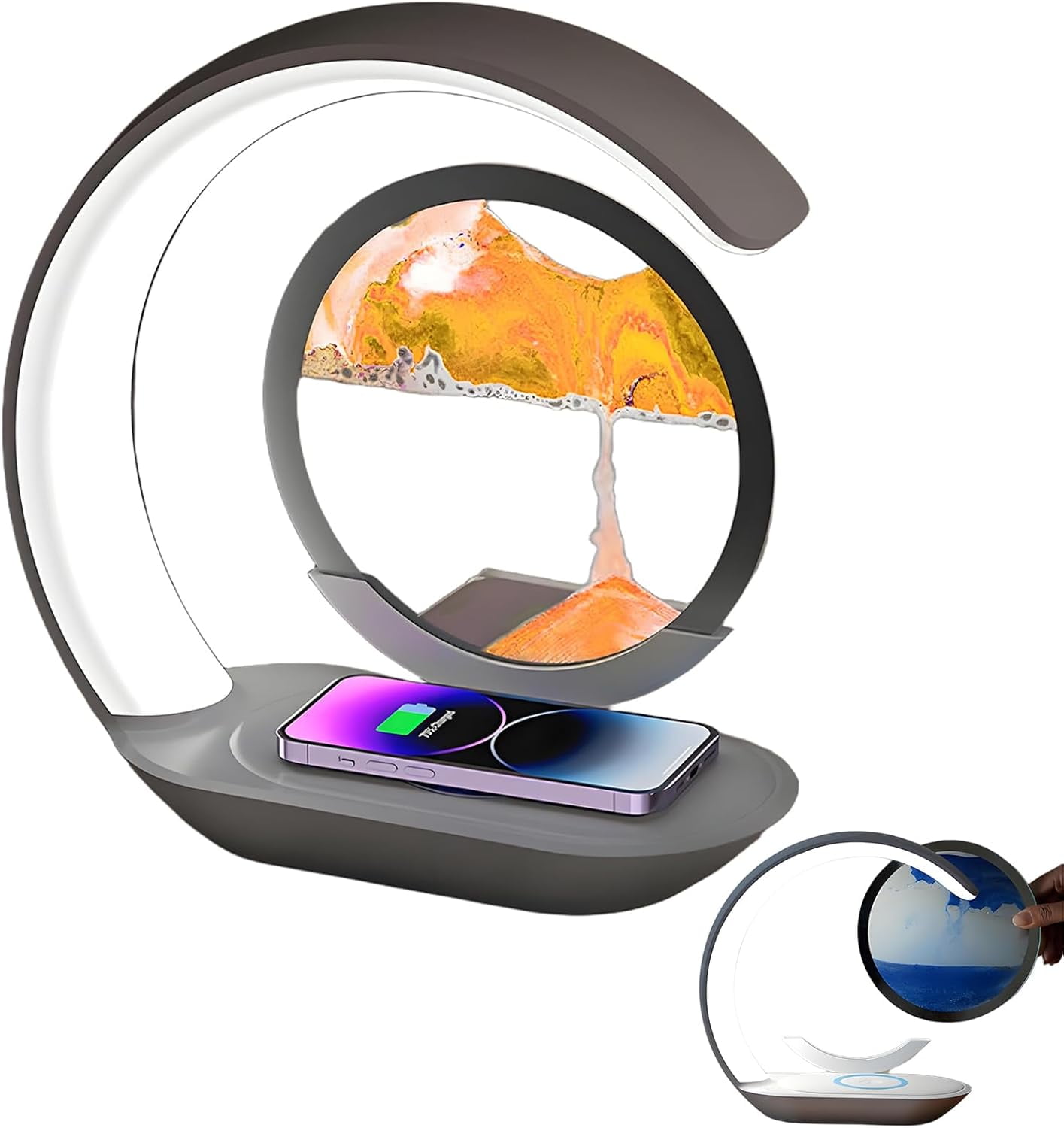 Lumaflow Sandscape Charger, 3in1 Lumaflow Sandscape Wireless Charger ...