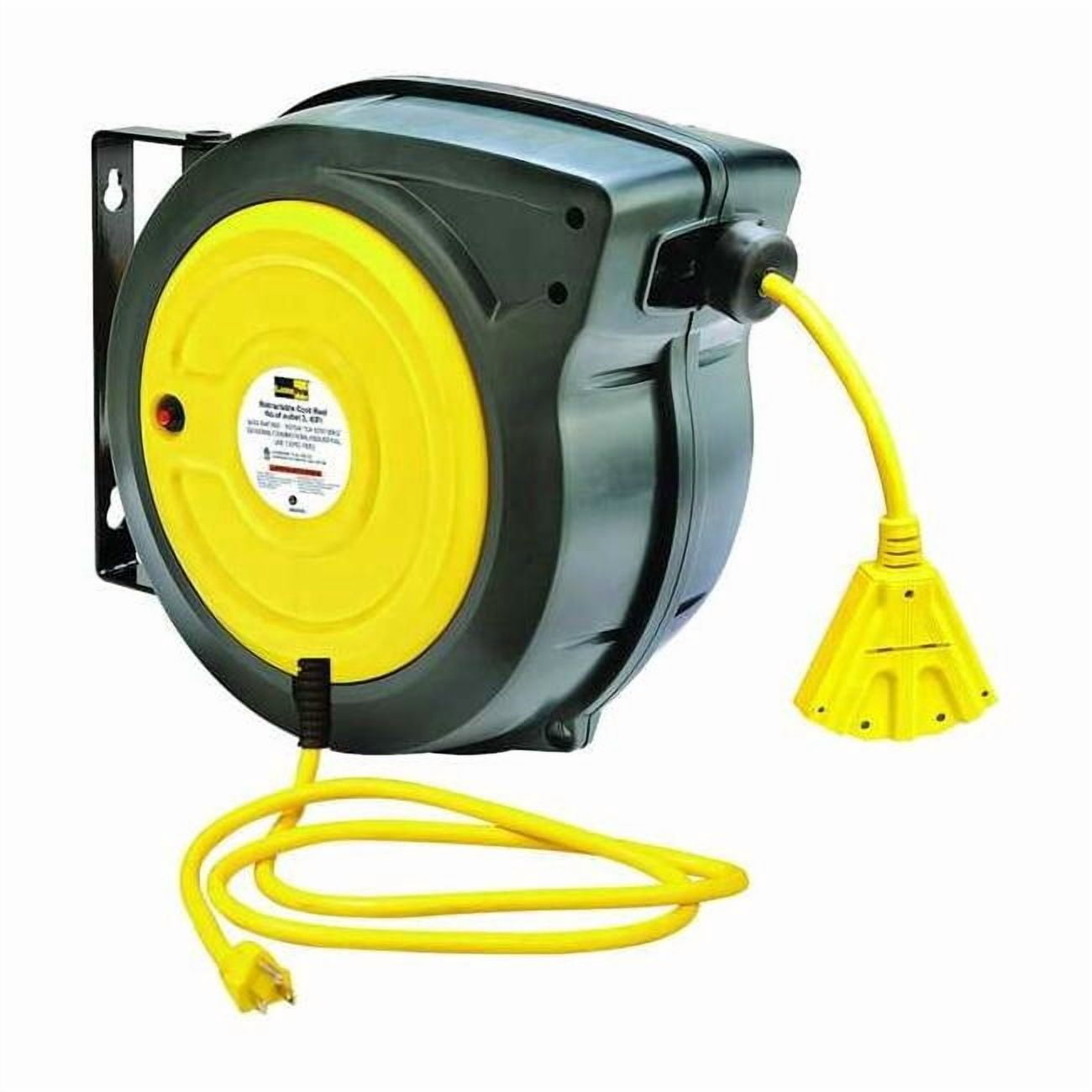 Manufacturer Varies Cord Reel,40ft,12 AWG,Connector,125VAC 443P47 ...
