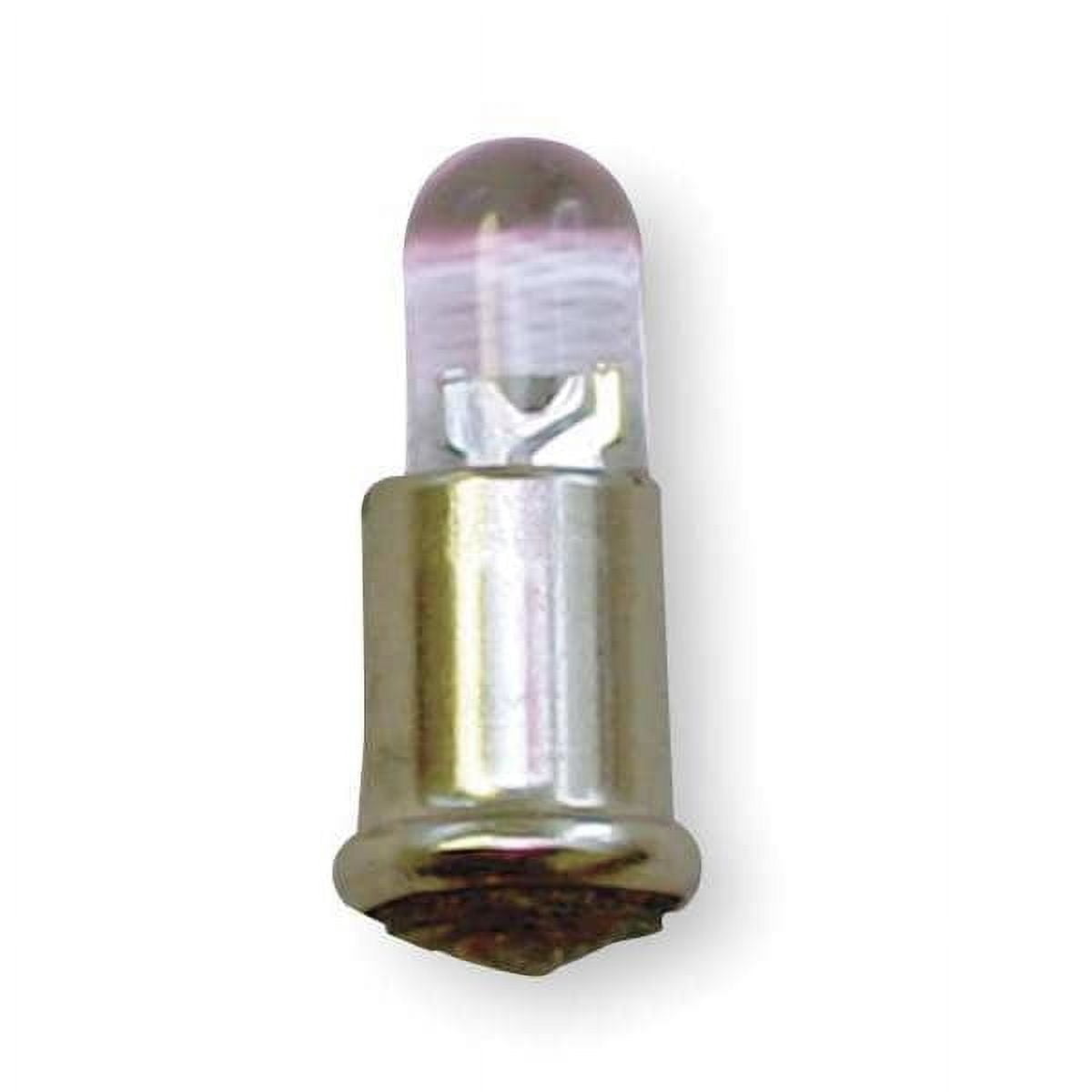 Lumapro LED,0.24 W,T1-3/4,Midget Flanged (F3-6) LMF12-W - Walmart.com