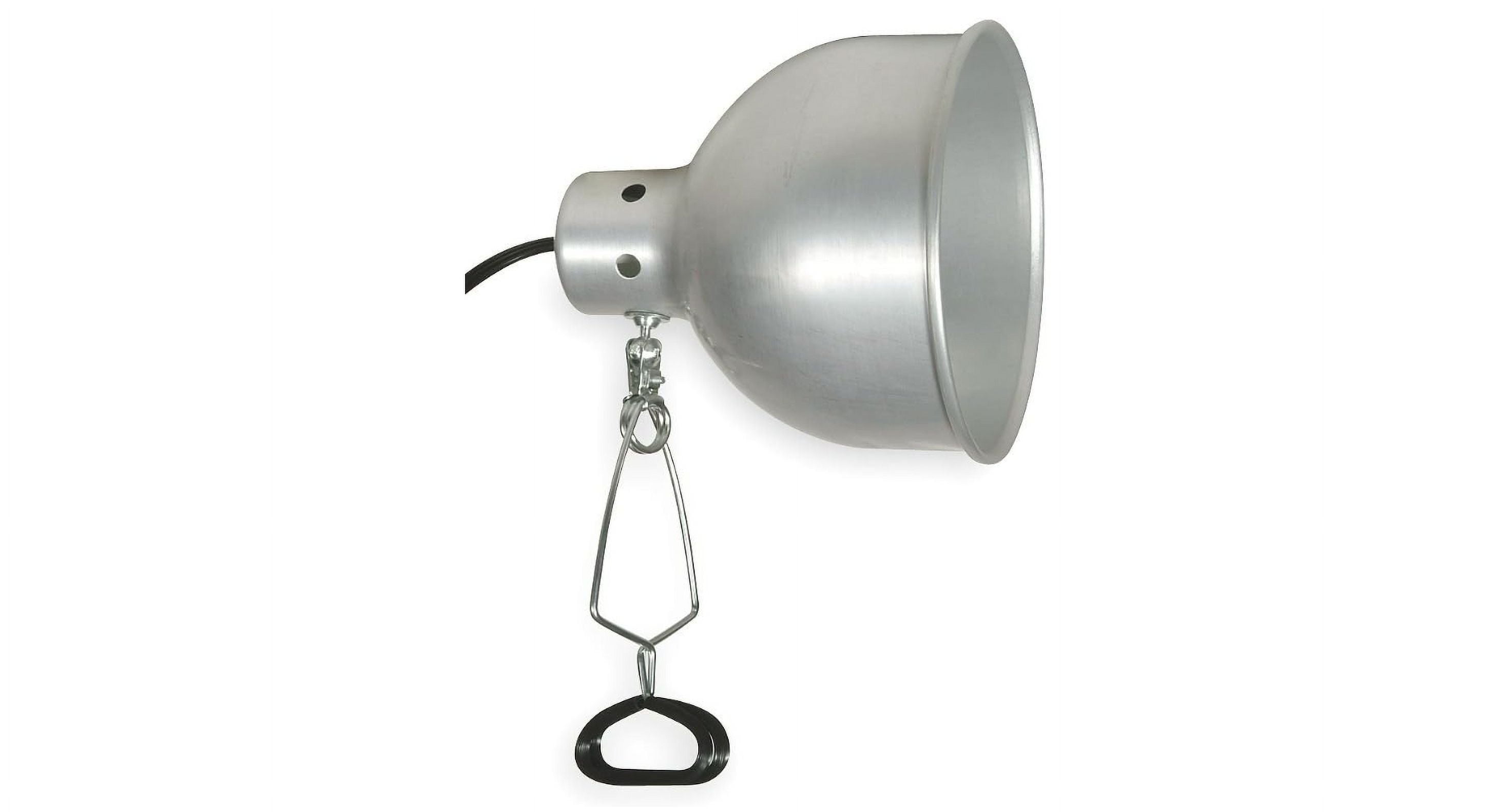 Lumapro LUMAPRO Incandescent Silver Incandescent Clamp Light - Walmart.com