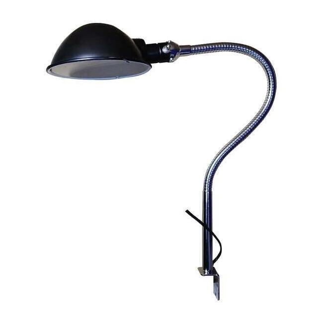 Lumapro Task Light, LED, 7.7W, BLK, 23in, Gooseneck 33HP81 - Walmart.com