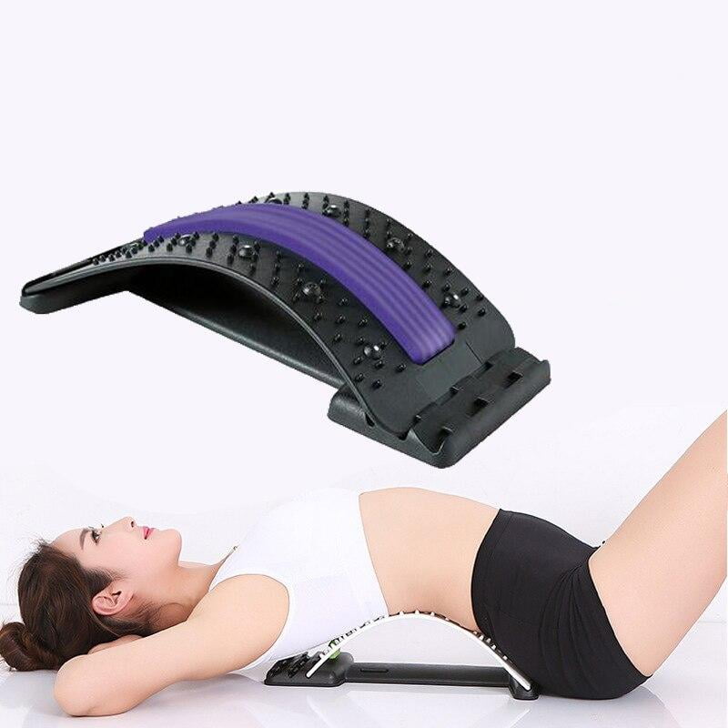 Lumbar Back Stretcher Adjustable Spine Support - Walmart.com