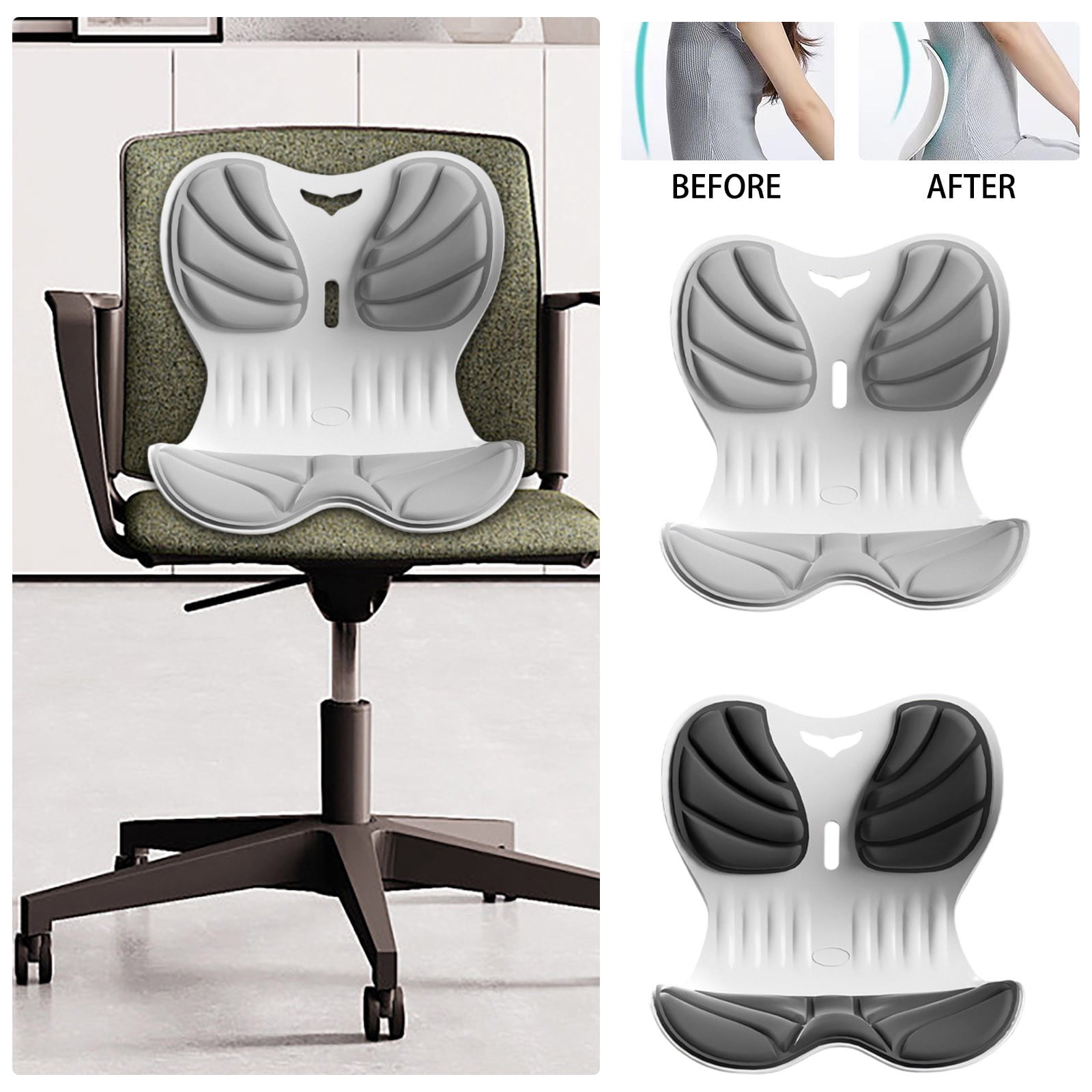 Lumbar Pillow Sturdy Back Lumbar Support Pillow for Chair Multi ...