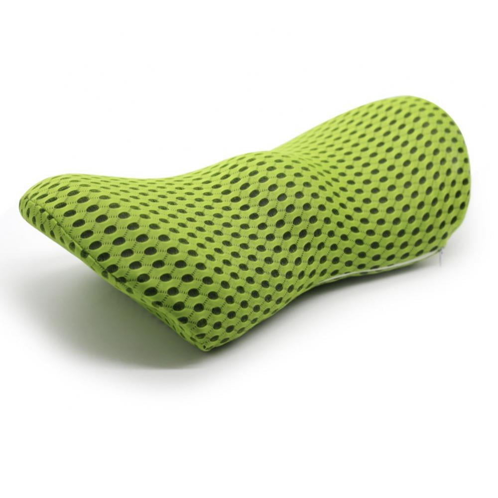 Lumbar Pillow for Sleeping, Adjustable Height 3D Lower Back Support ...