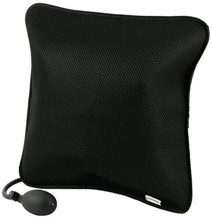 Lumbar Support Inflatable Cushion Backrest Portable Pillow with Pump ...