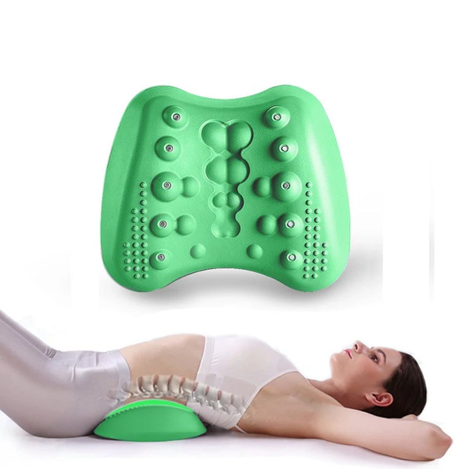 Lumbar Support Pillow For Lower Back Pain Relief Lower Back Stretcher ...