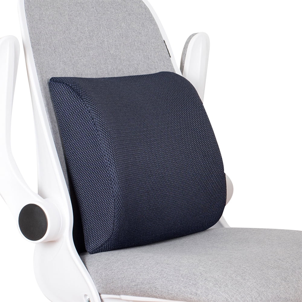 Lumbar Support Pillow For Office Chair and Car Seat, Balanced Memory ...