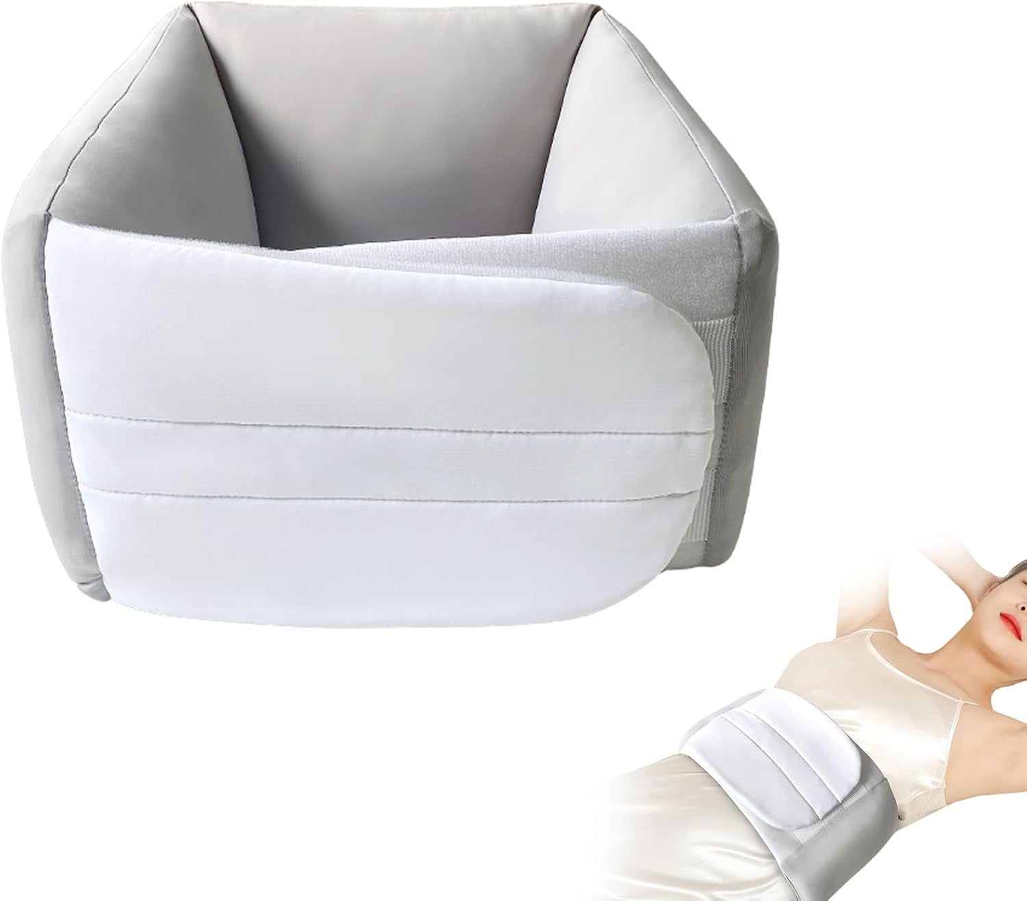 Lumbar Support Pillow for Sleeping - Wrap Around Lumbar Cushion, Lower ...