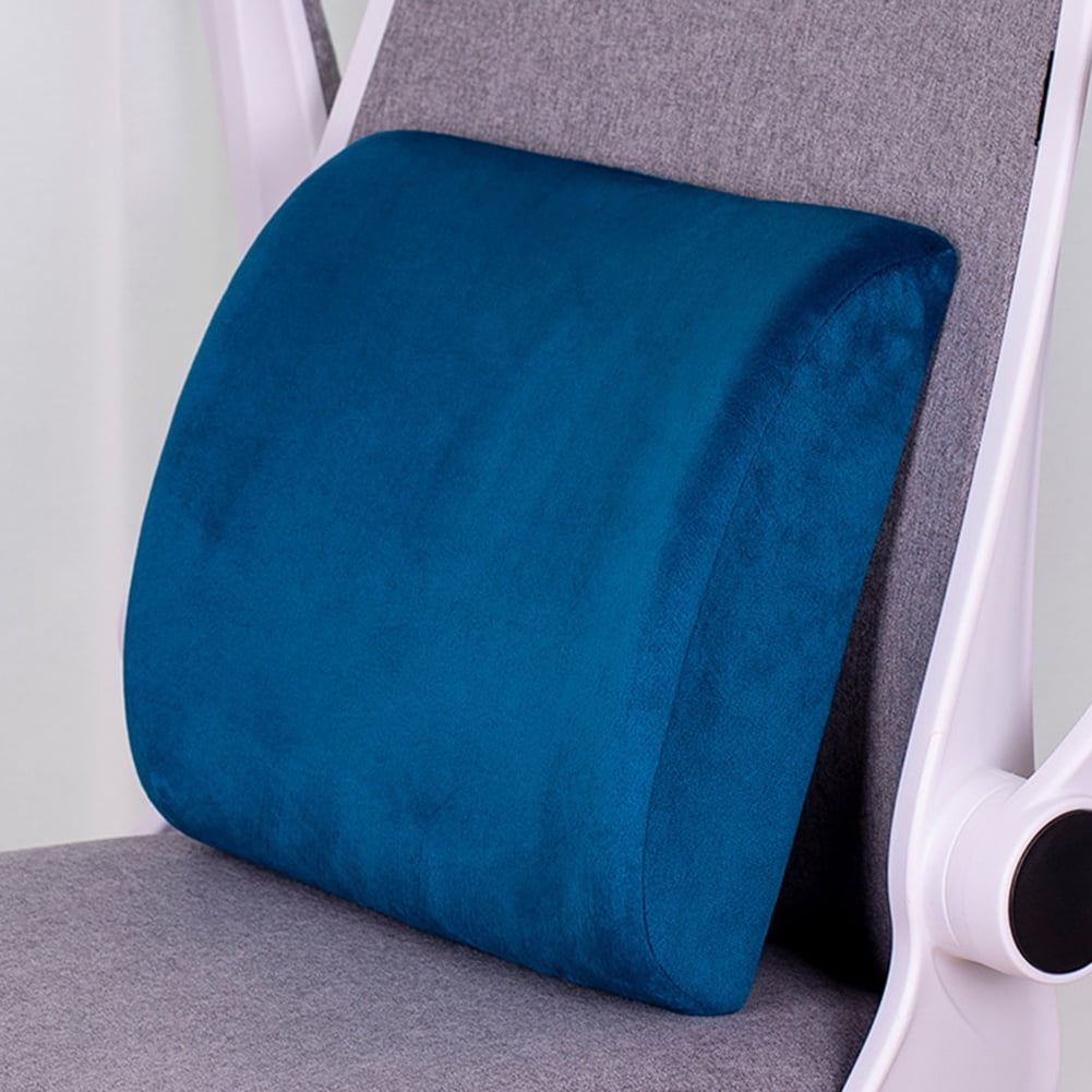 Lumbar Support Pillow Solid Color Relieve Waist Fatigue Memory Foam ...
