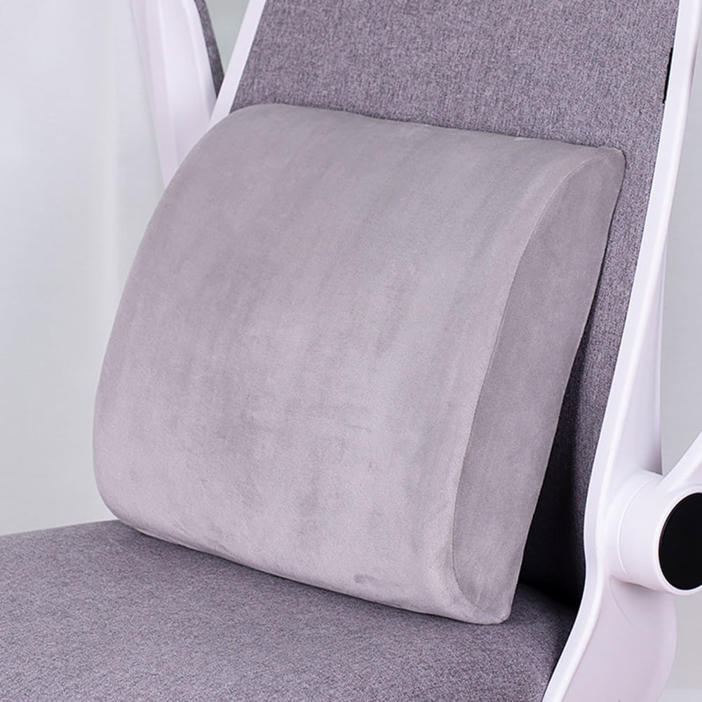 Lumbar Support Pillow Solid Color Relieve Waist Fatigue Memory Foam ...