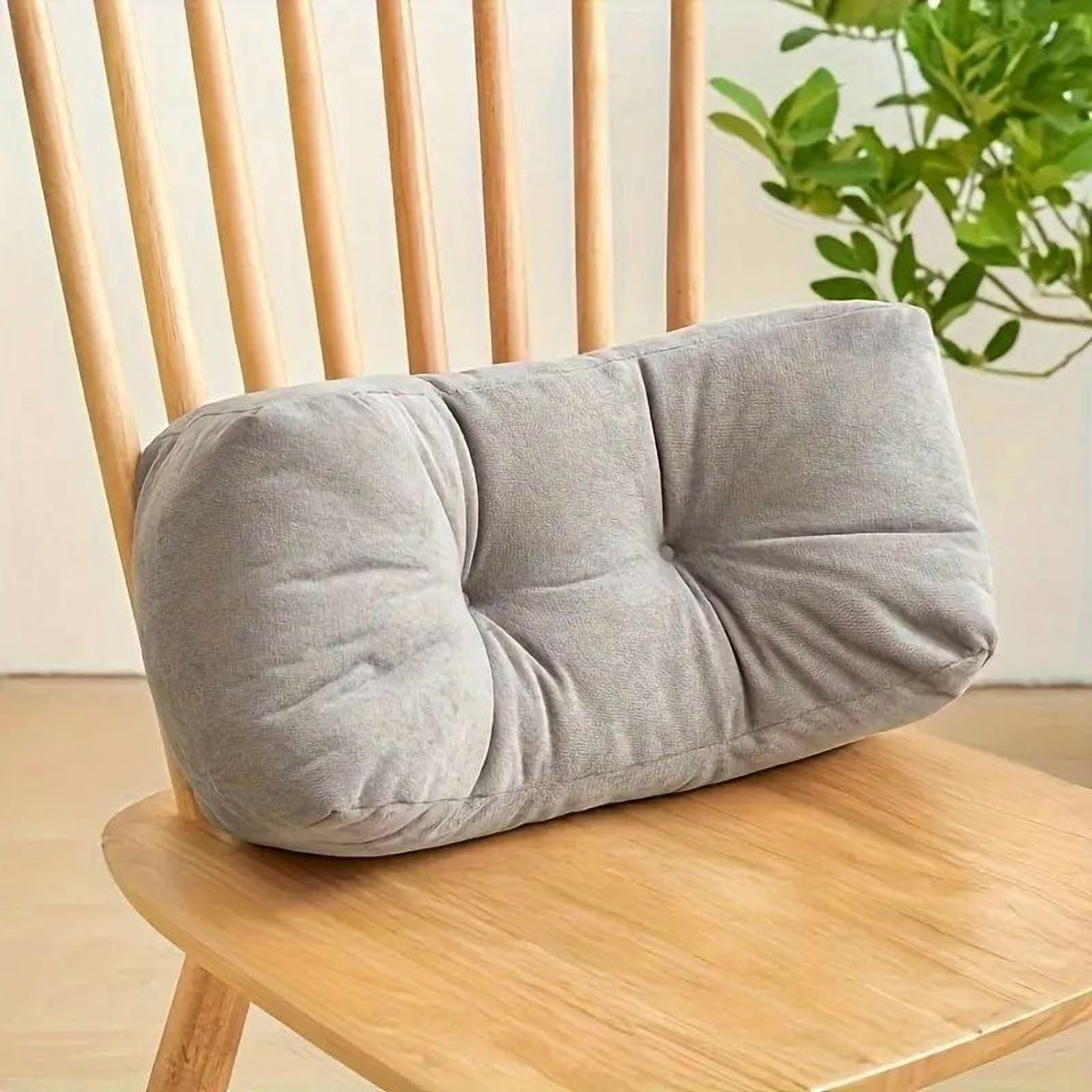 Lumbar Support Pillow for Office Chair Memory Foam Back Cushion with ...