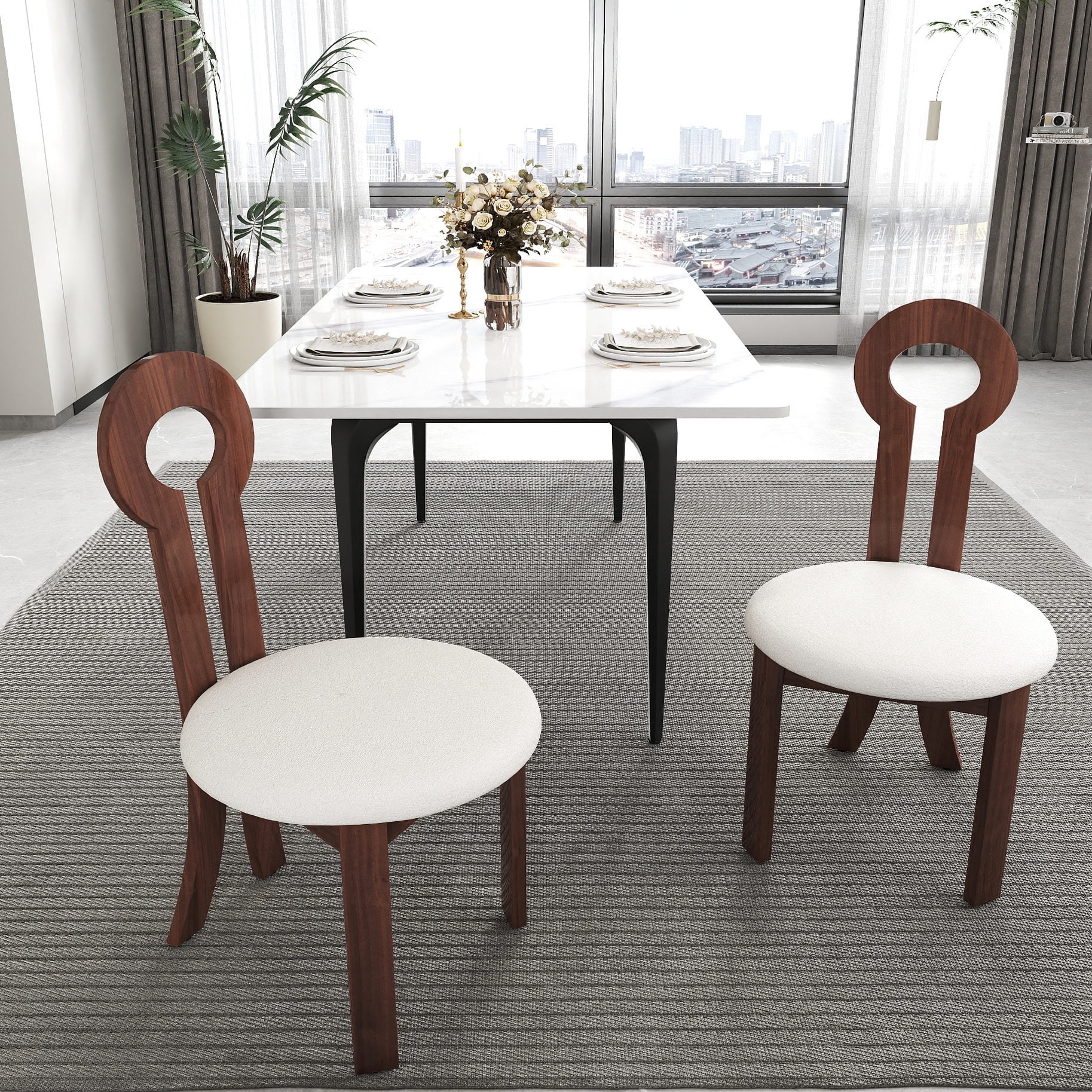 Lumbar Supportive Back + Armless Style”-“Dining/Conversation + Freedom ...