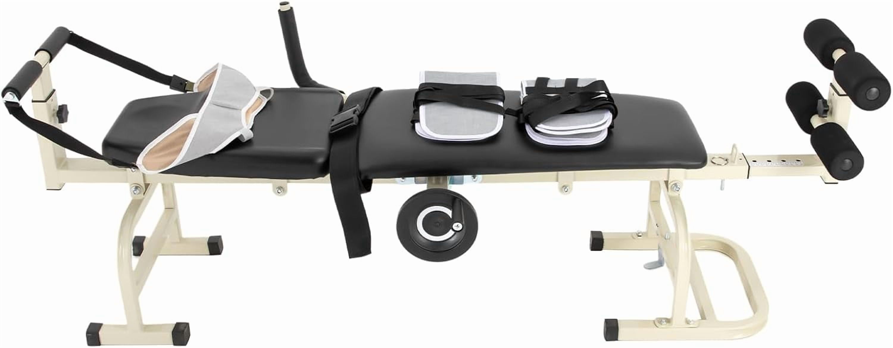 Lumbar Traction Bed, Folding Massage Bed, Back Stretcher Traction ...