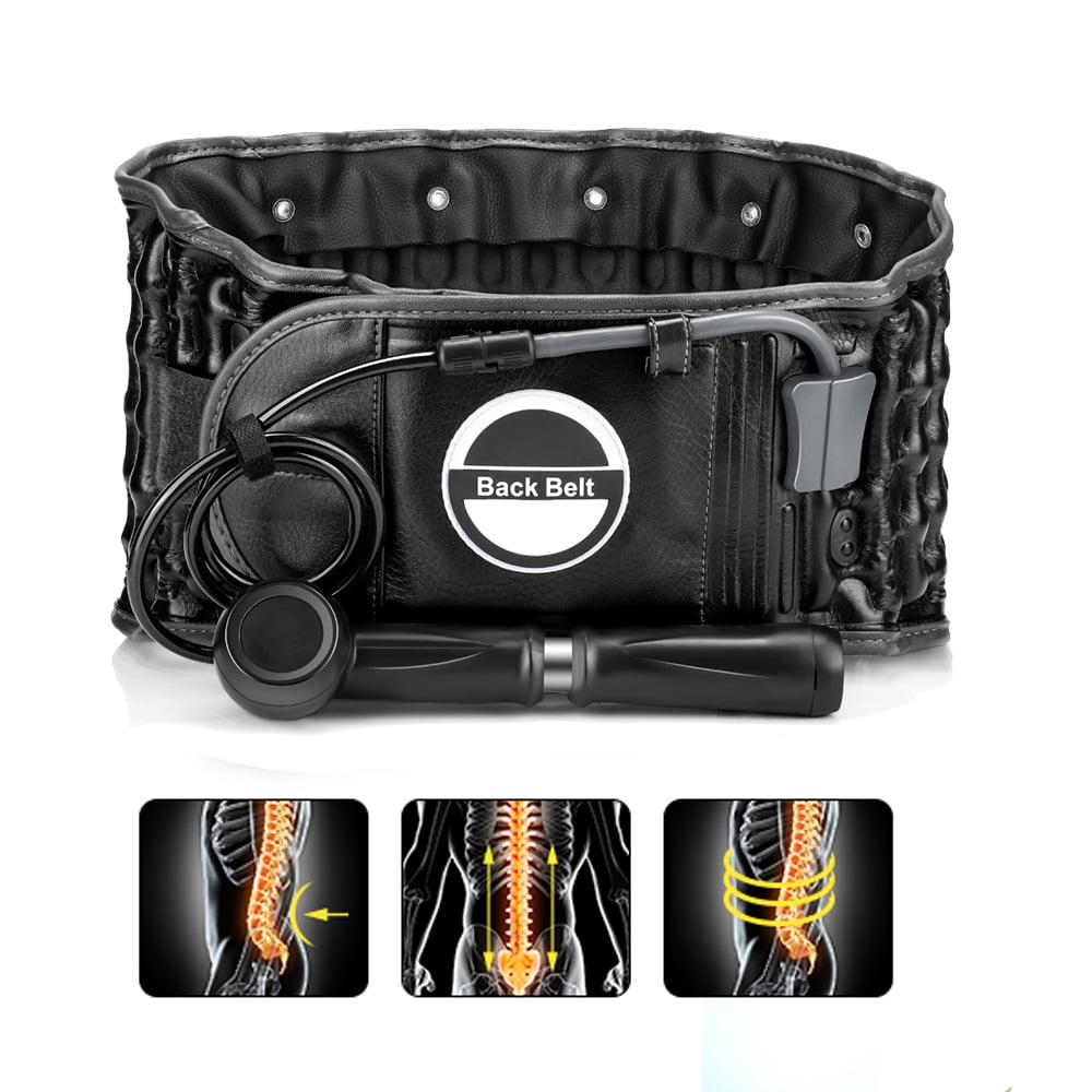 Lumbar Traction Belt Decompression Lumbar Support Belt Waist Air ...