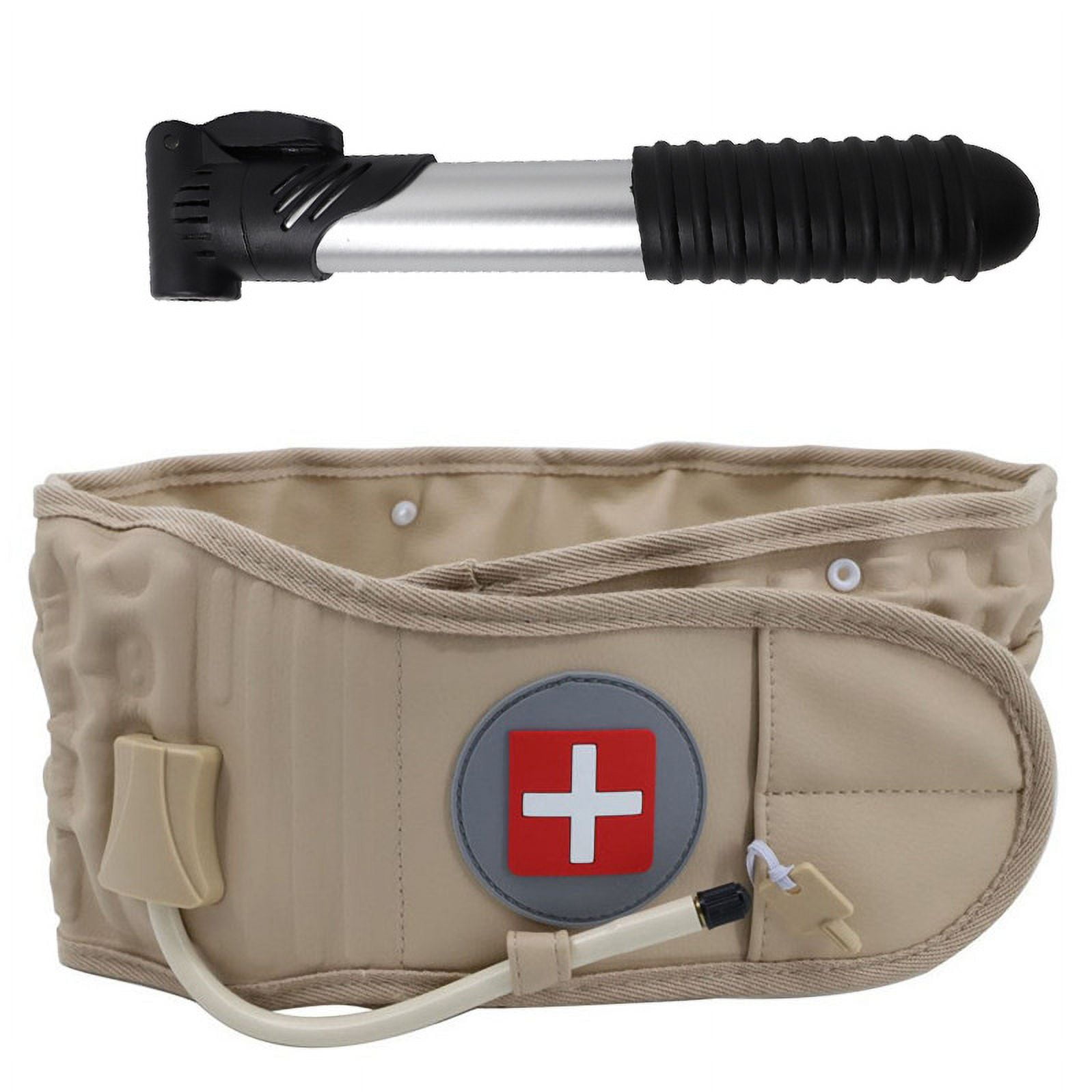 Lumbar inflatable traction belt Lumbar disc prominent strain pressure ...