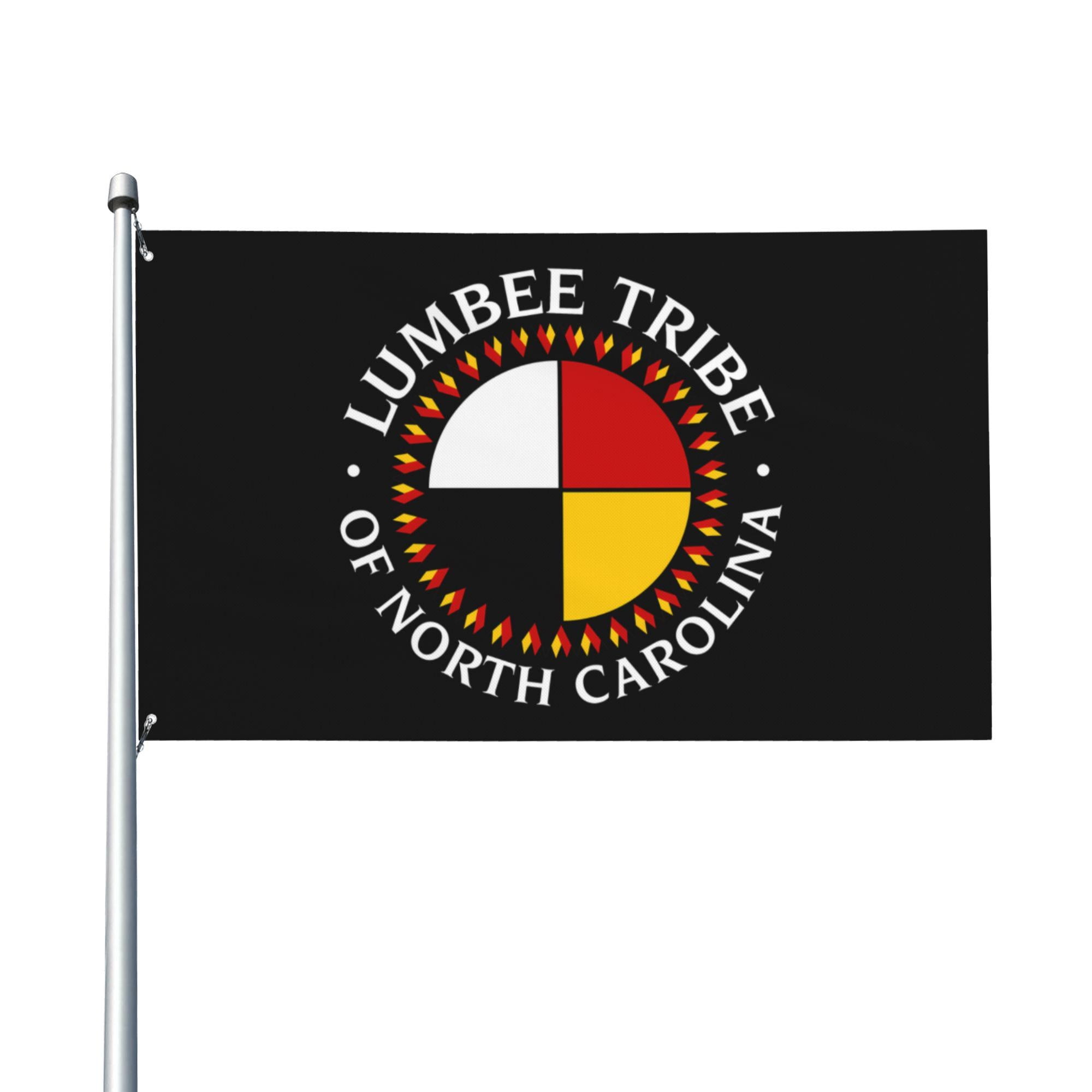 Lumbee Tribe of North Carolina logo Flag Home Garden Flag Banner Breeze ...