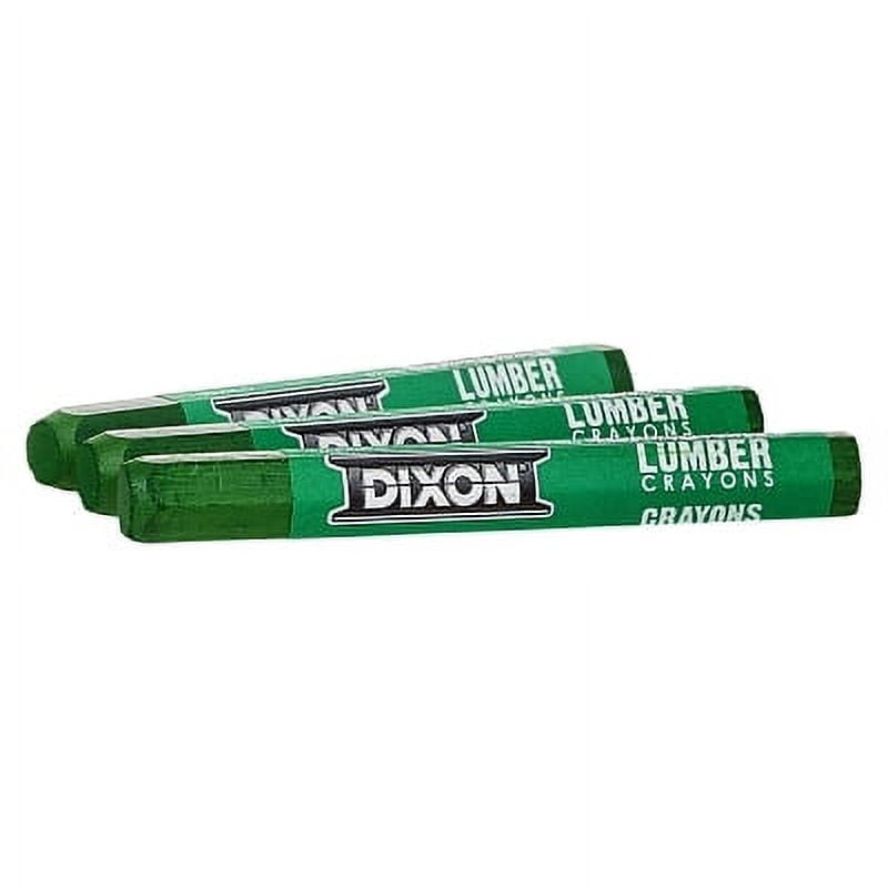 Lumber Crayons, 1/2 In X 4 1/2 In, Green| 1 Dozen of 12 Marker ...