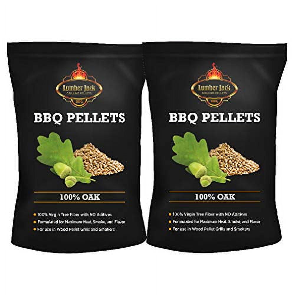 Lumber Jack 40 Pound 100% Oak BBQ Pellets - Walmart.com