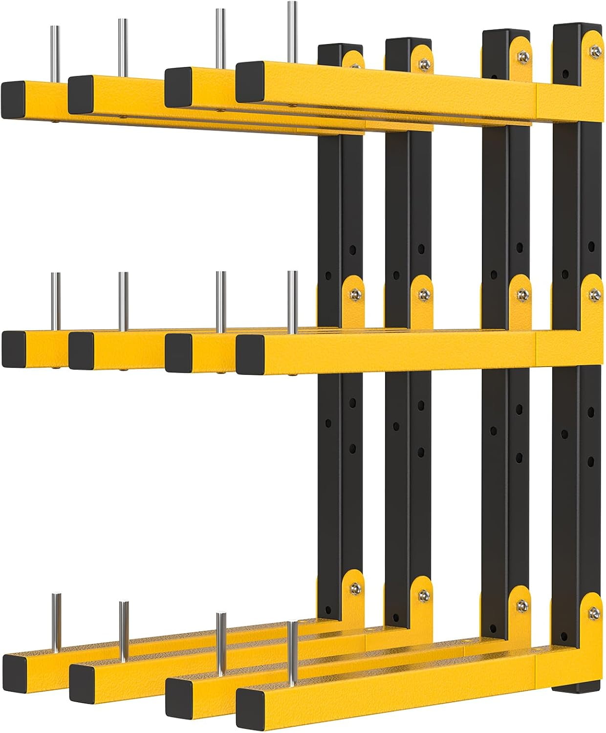 Lumber Rack Wall Mount Storage Racks Folding Wood Organizer Heavy Duty ...