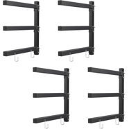 Wood Shed 205 Solid Oak 2 Row Dowel DVD-VHS Rack - Walmart.com
