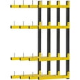 Lumber Storage Rack, Upgrade Cantilever Folding Lumber Rack Wall Mount ...