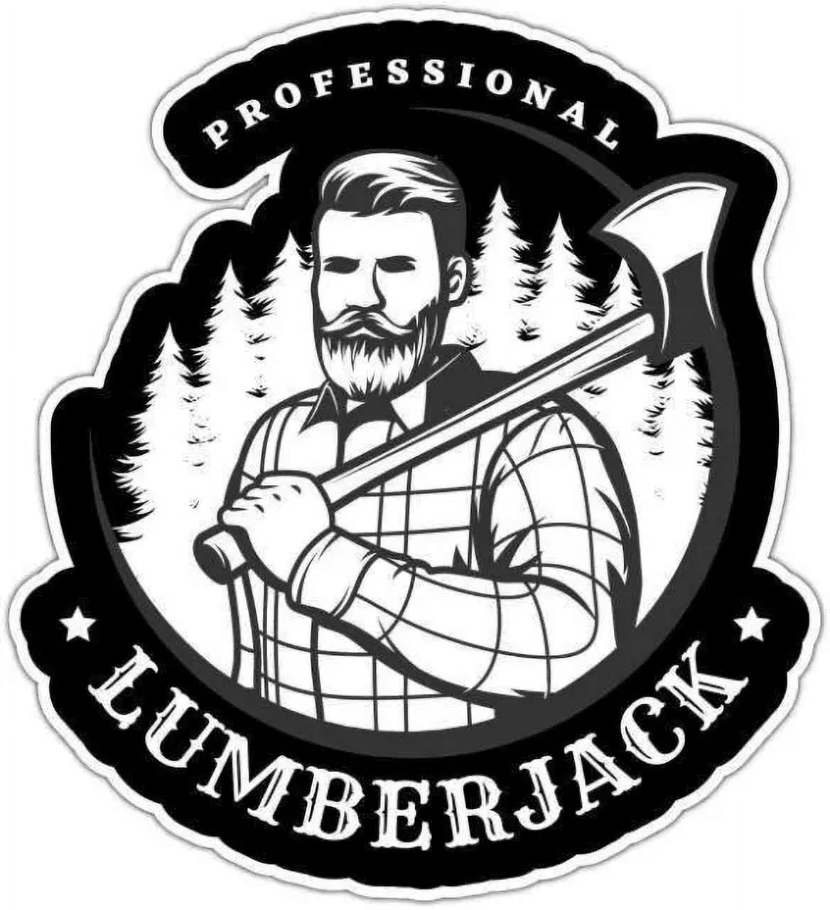 Lumberjack Woodwork Axe Saw Sawmill Car Window Stickerphone Decal Water ...