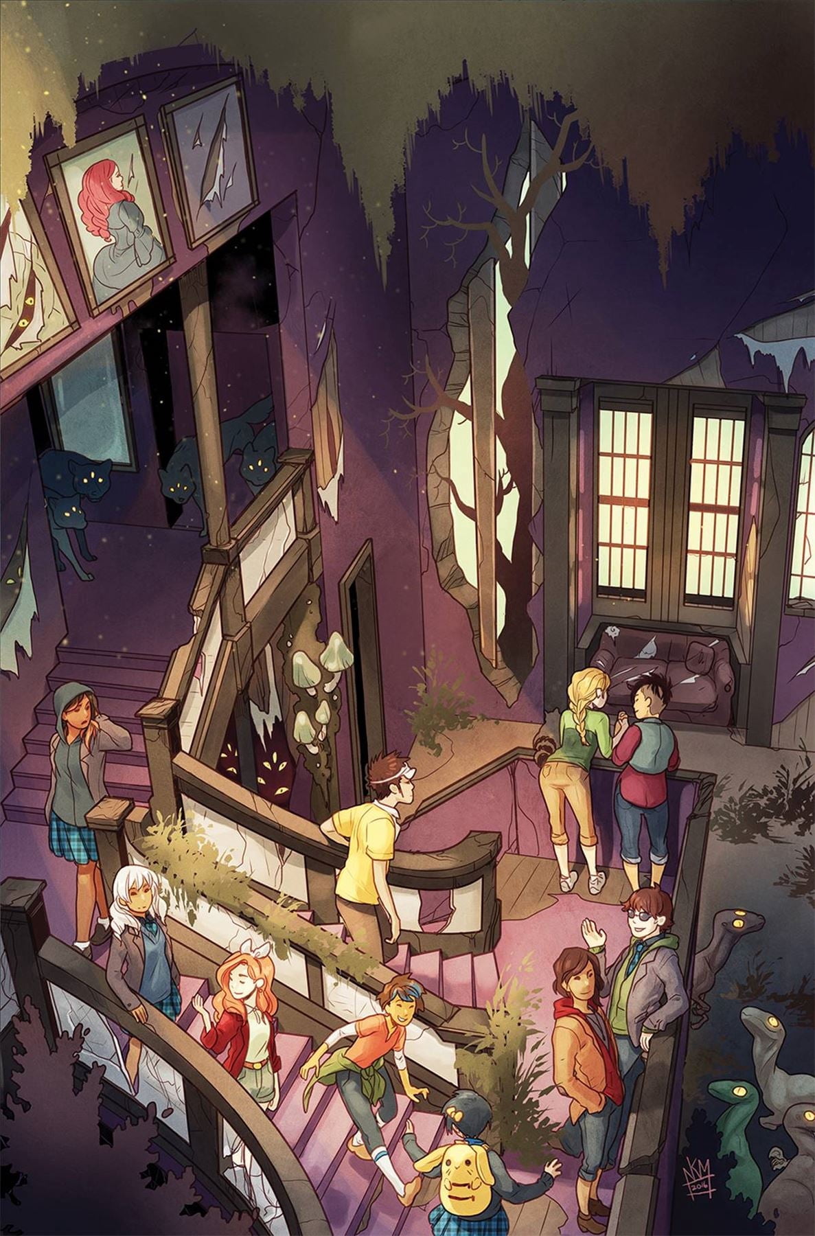 Lumberjanes Gotham Academy #1 Subscrip Connect Matthews Var (Subscrip ...